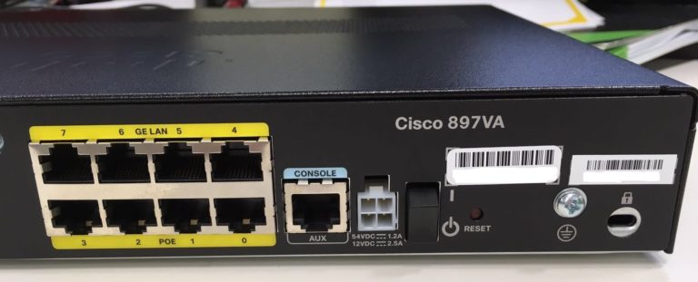 Cisco 897VA for NBN – //> A L C A T R O N . N E T //>